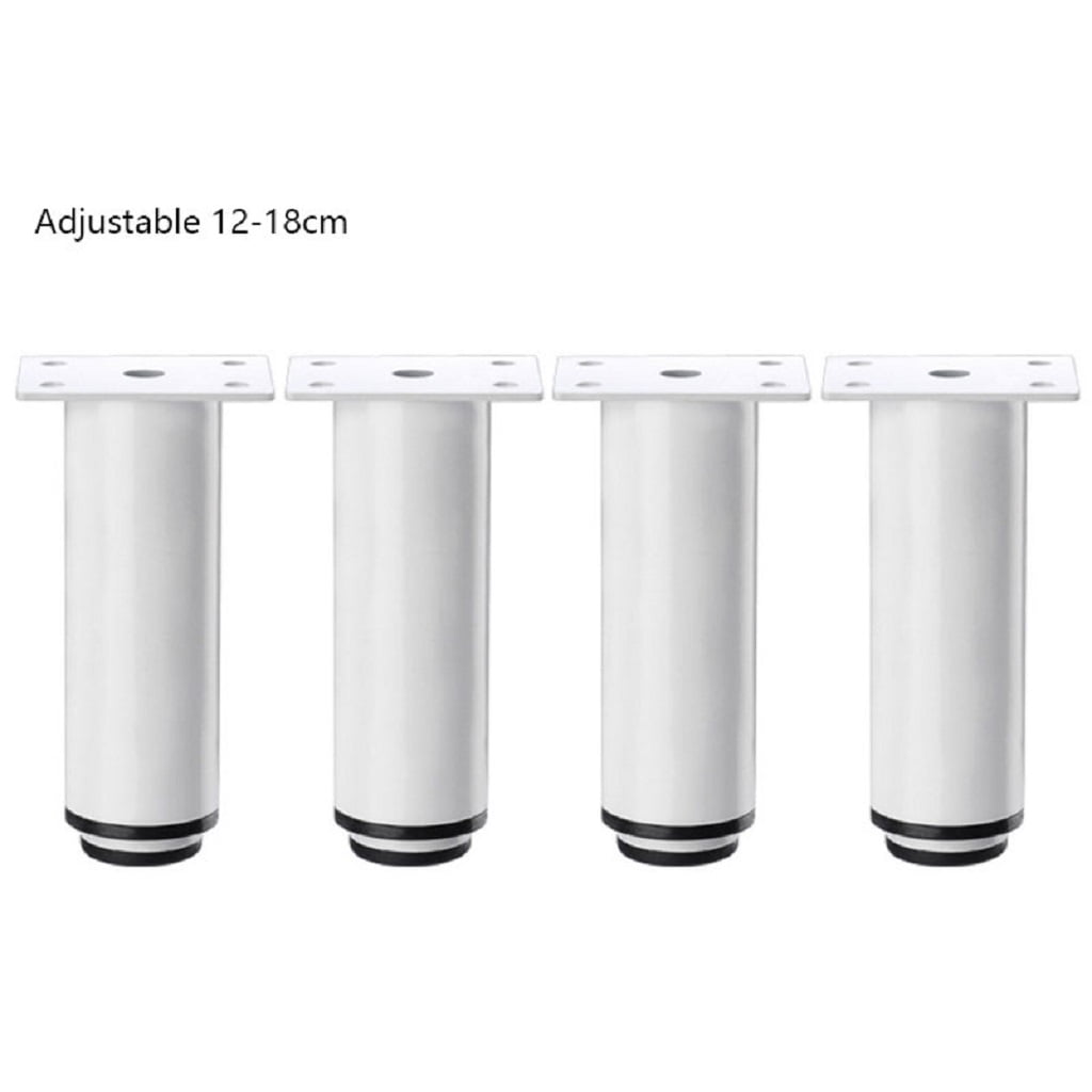 4 Pcs Adjustable Height Iron Furniture Legs Right Angle Support Table ...