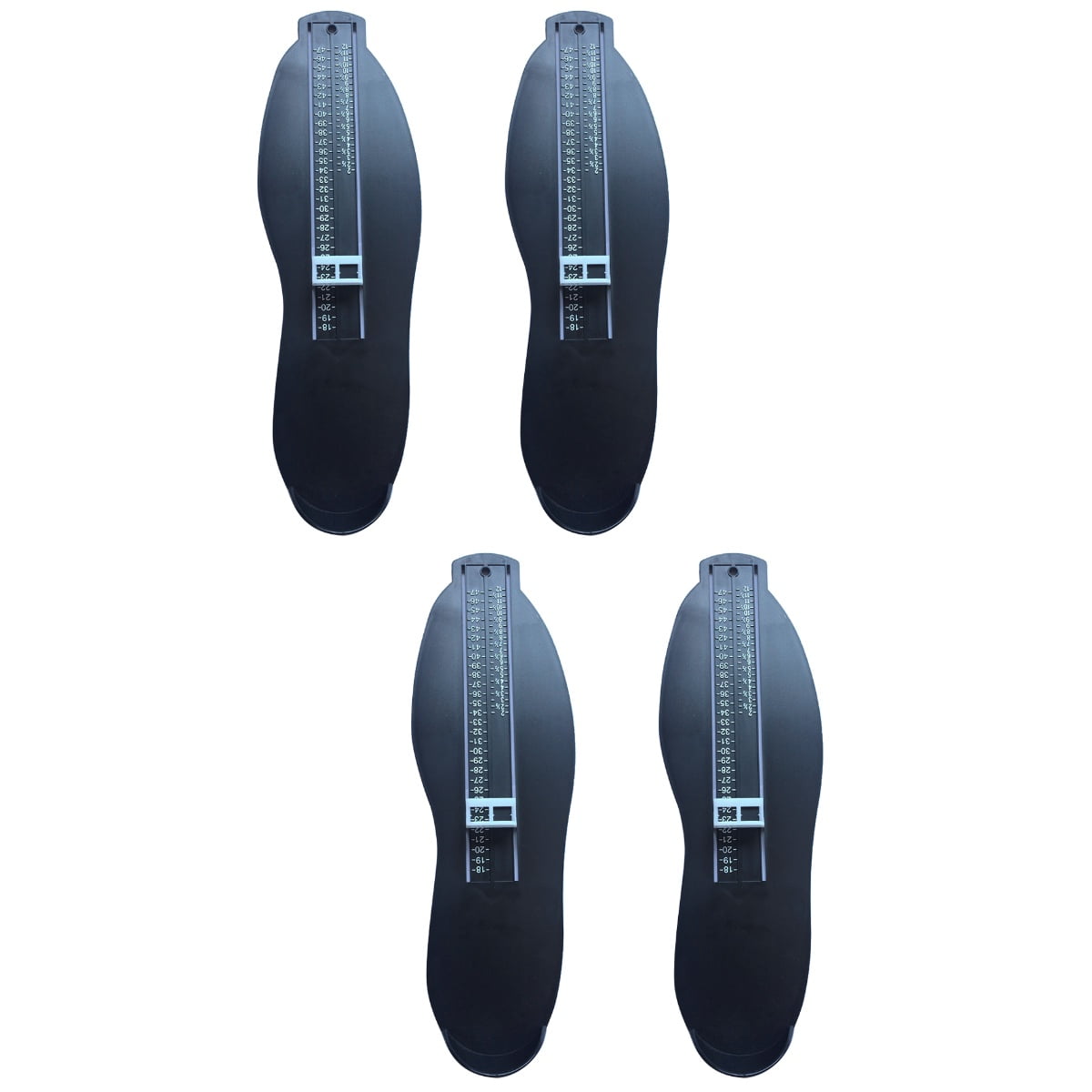 4 Pcs Adult Shoe Size Measurement Shoe Size Measuring Device Foot ...