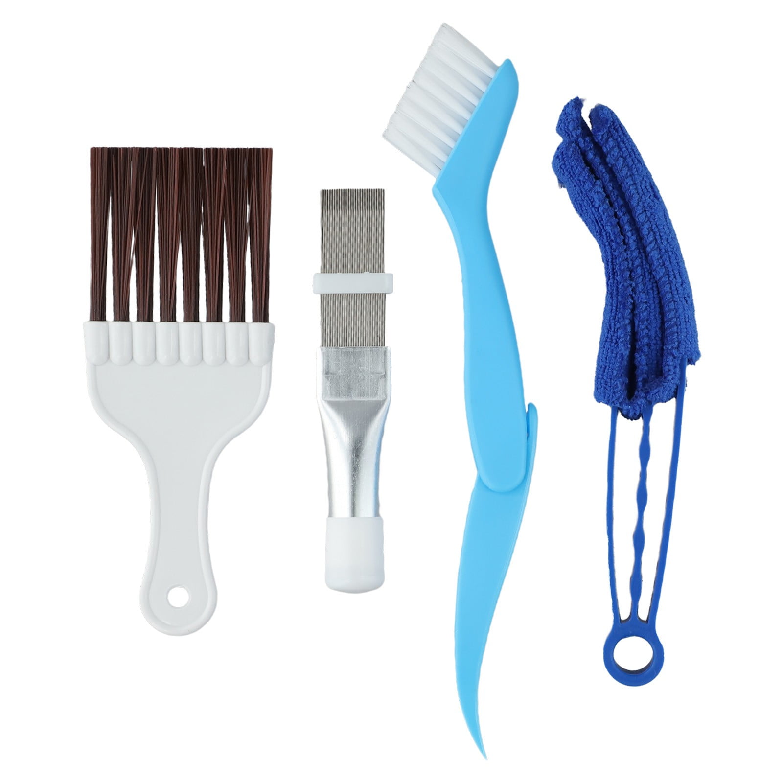 4 Pcs Air Conditioner Fin Cleaner Set Comb Radiator Condenser Cleaning ...