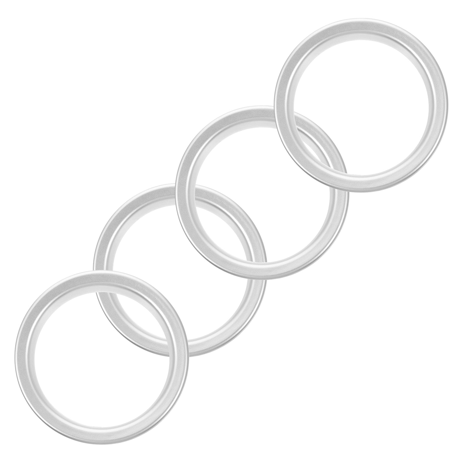 4pcs Durable Air Conditioning Vent Ring Decorations Car Interior ...