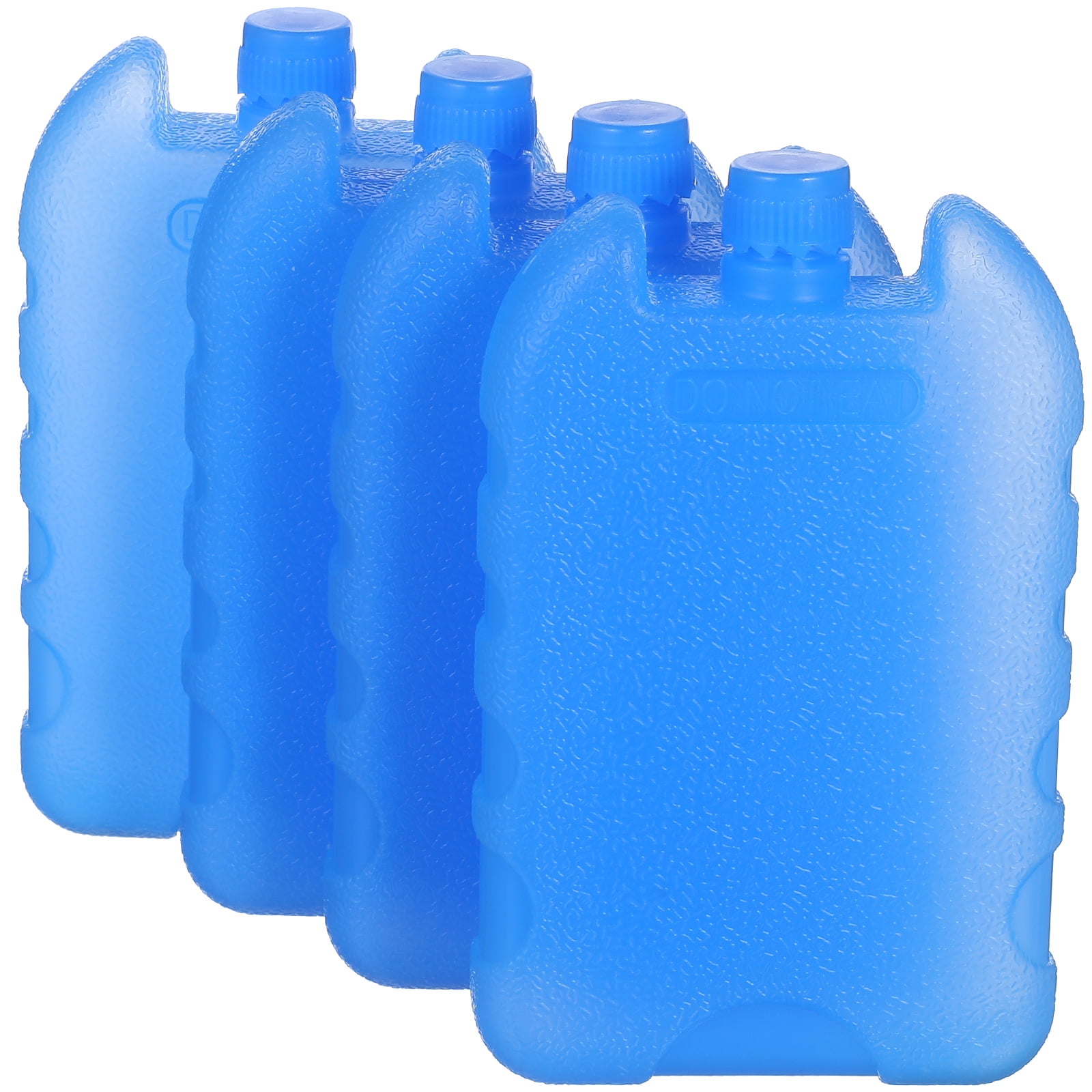 PINXOR Ice Crystal Block Freezer Pack Thermocooler, Blue, 4 Piece ...