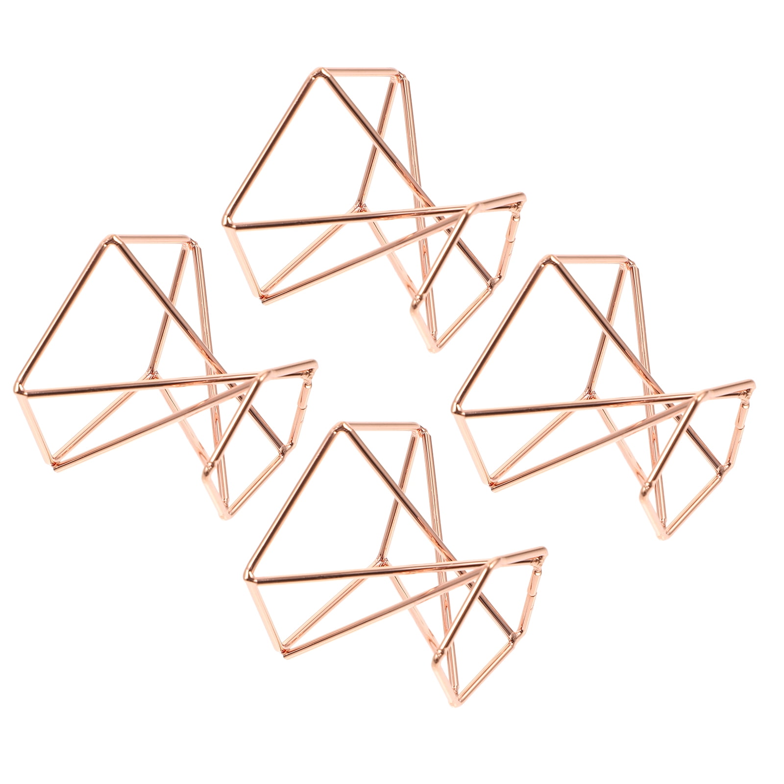 4 Pcs Air Pineapple Stand Necklace Display Ring Key Chain Travel Office ...