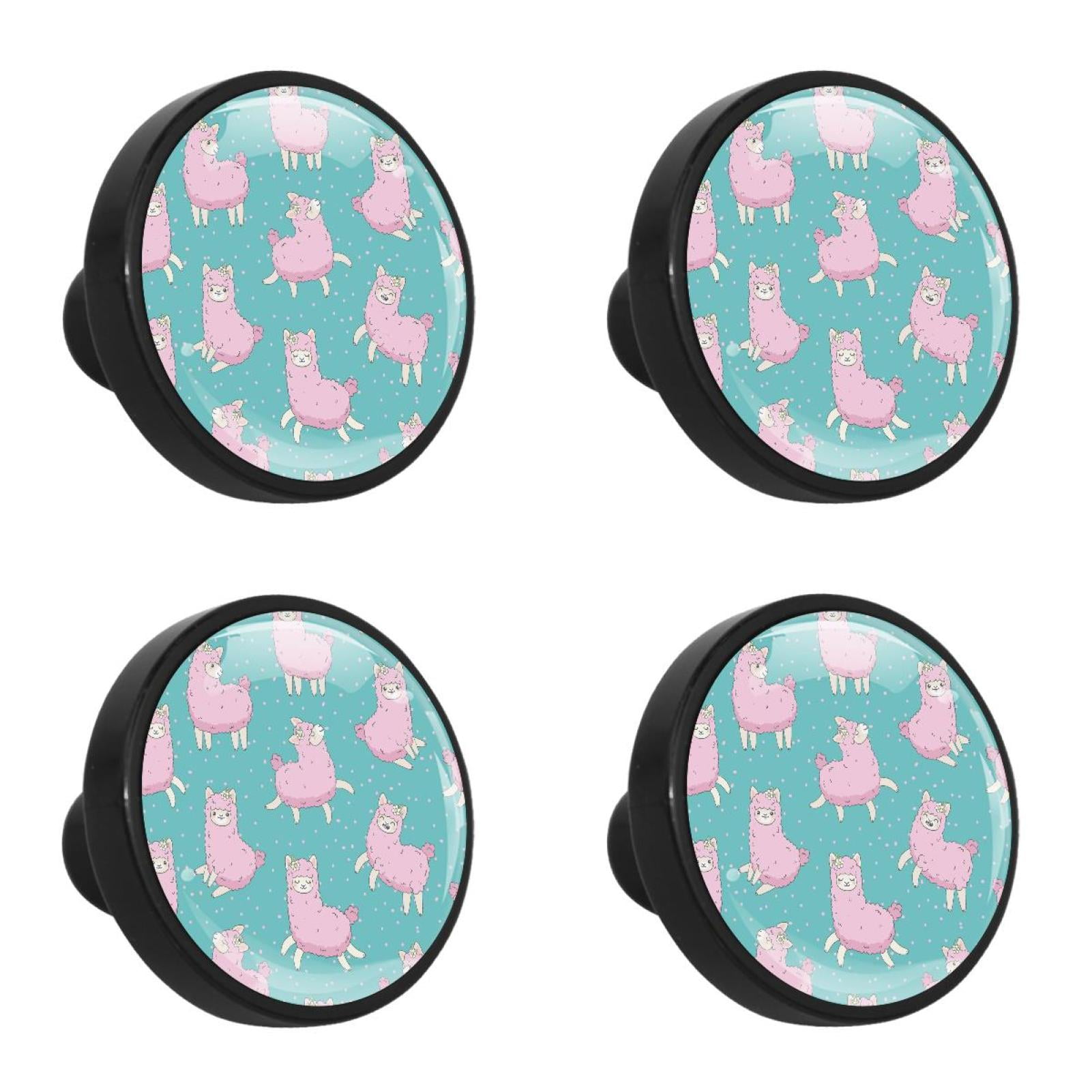 4 Pcs Alpaca Knobs for Kitchen Cabinet Cupboard Dresser Bookcase Drawer ...