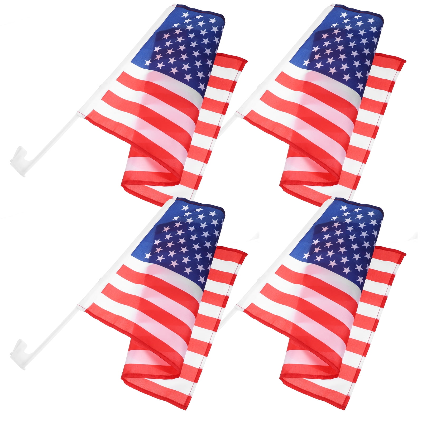 FONDOTIN Show Your Patriotism with Durable Polyester Car Window Flags ...