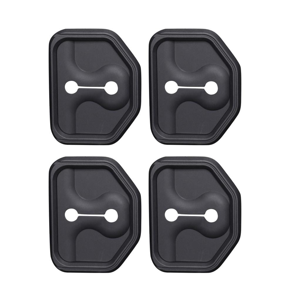 4 Pcs Anti-rust Silicone Door Lock Cover Lock Buckle Mute for EX30 эε π ...