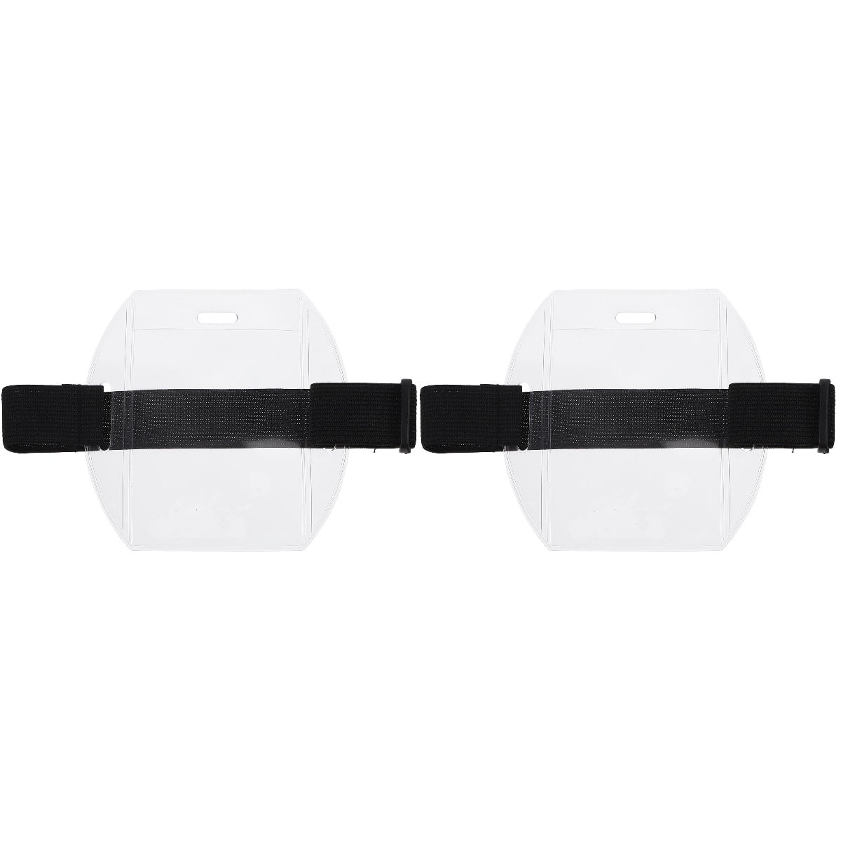 4 Pcs Arm Badge Holders Badge Protective Covers Armband ID Cards ...