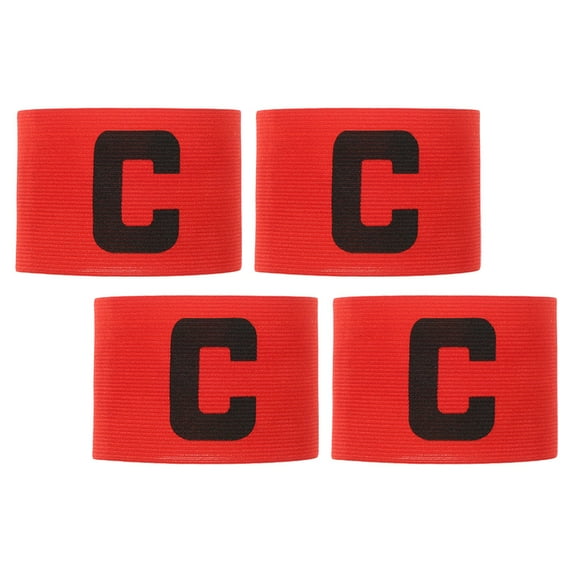4 Pcs Arm Band Captain's Armband Soccer Football Captains Bands Match ...