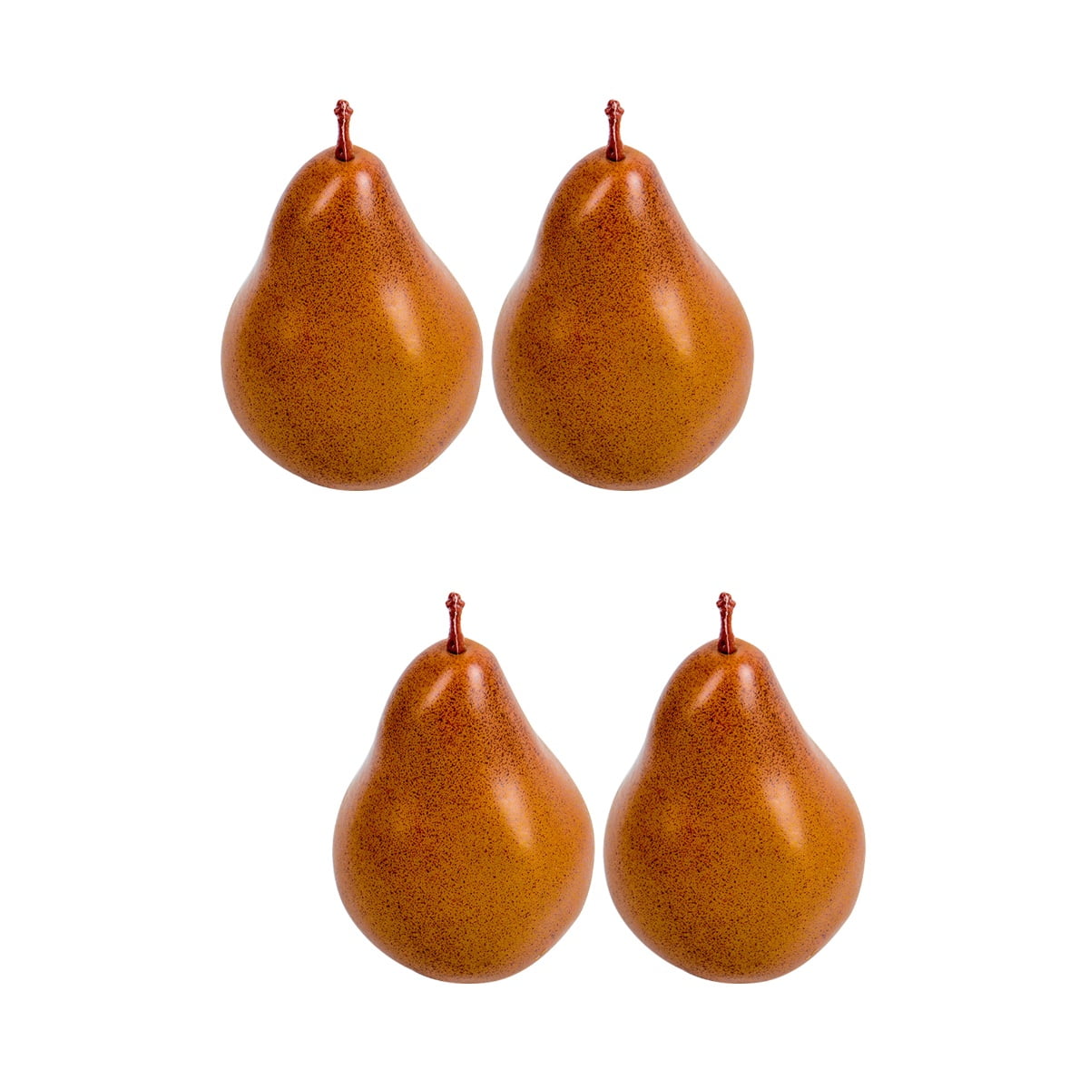 4 Pcs Artificial Pear Models Artificial Fruit Model Fake Fruits ...