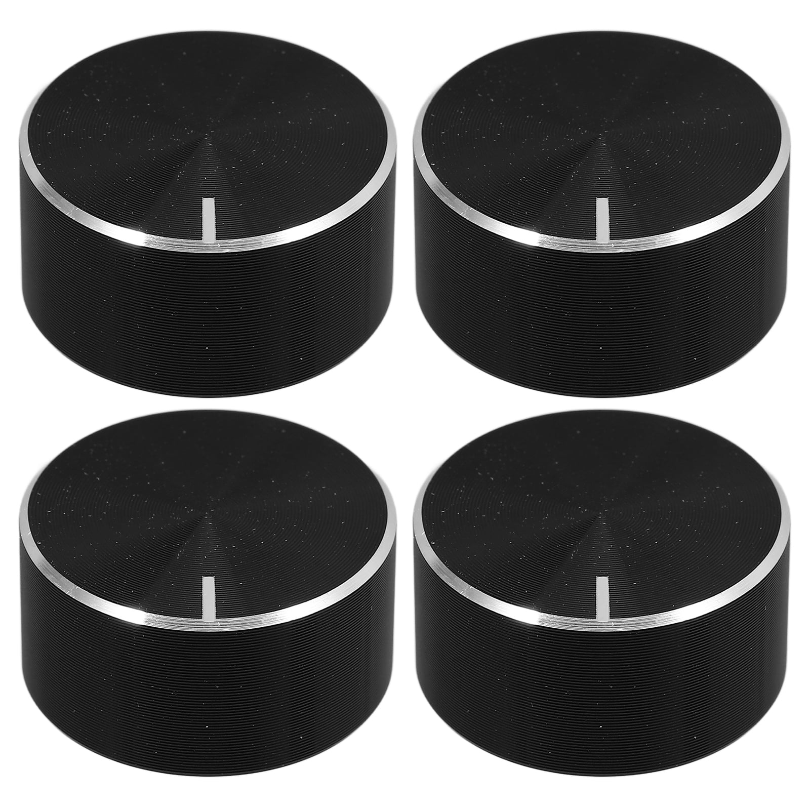 OFFIGAM Black Alloy Guitar Volume Control Knob Precise Replacement Part ...