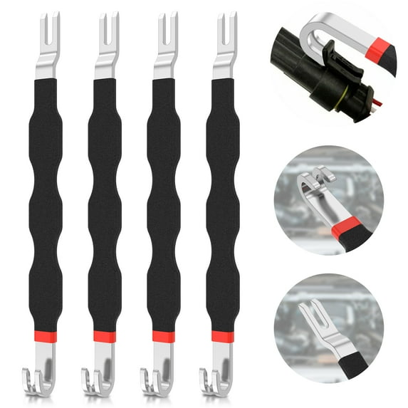 4 Pcs Automotive Electrical Terminal Connector Separator Remover Tool ...