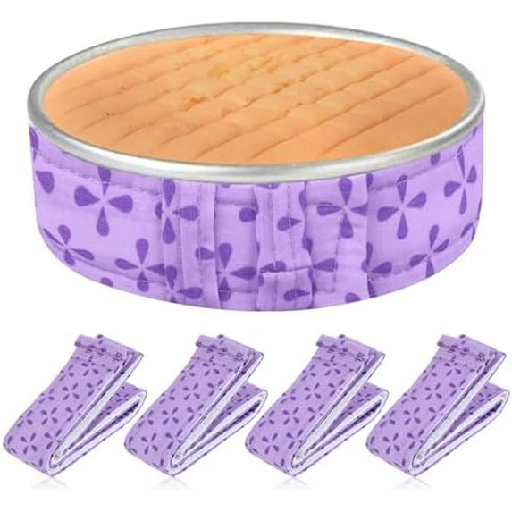 4 Pcs Baking Strips, Cake Pan Dampen Strips Absorbent Thick Cotton ...