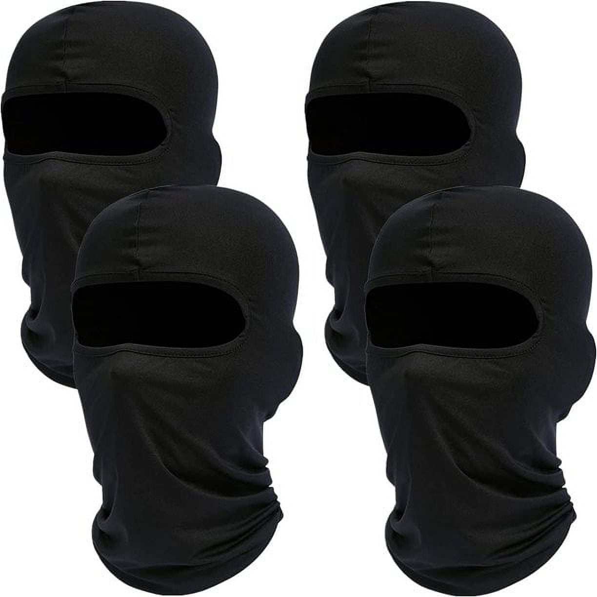 4 Pcs Balaclava Face Ski Mask Full Face Cover Hood Shiesty Masks For