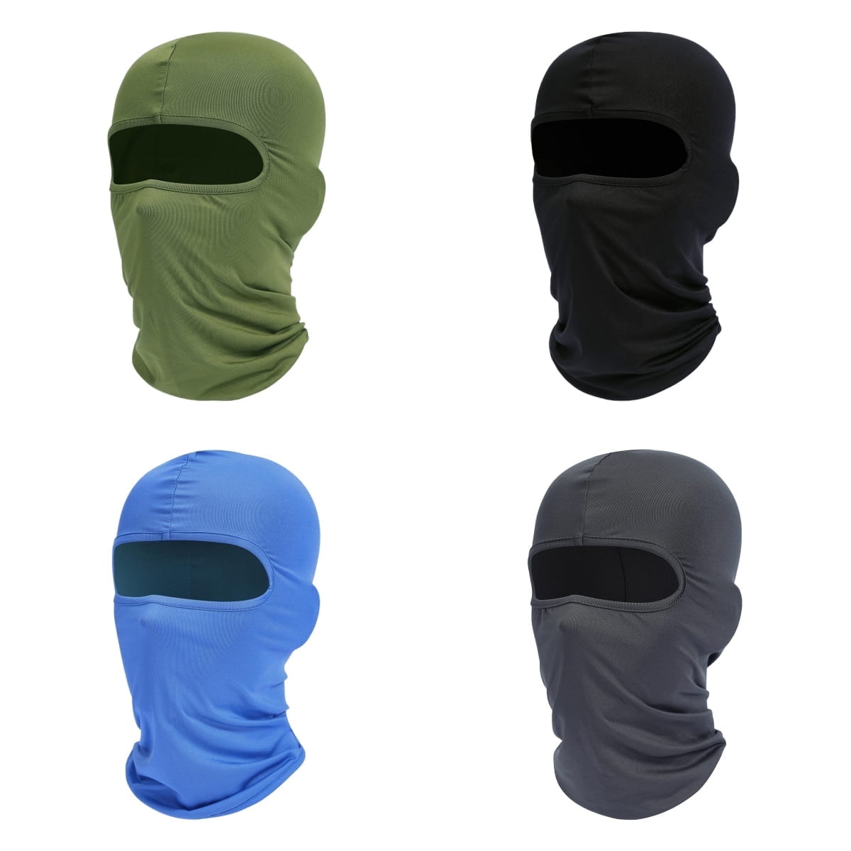 4 Pcs Balaclava Face Ski Mask Full Face Cover Hood Shiesty Masks for ...