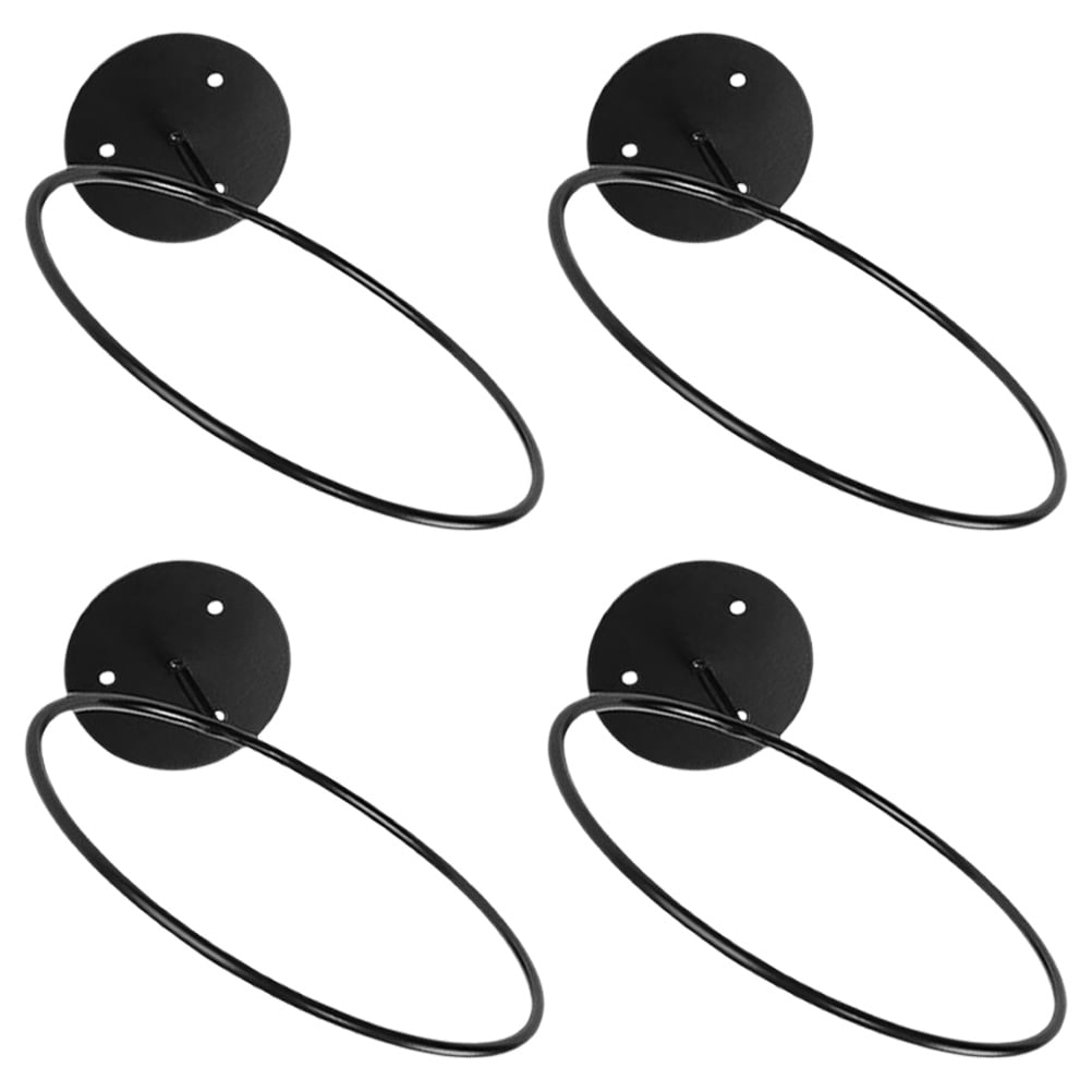 4 Pcs Ball Storage Rack Display Shelf Wall Mounted Soccer Stand ...