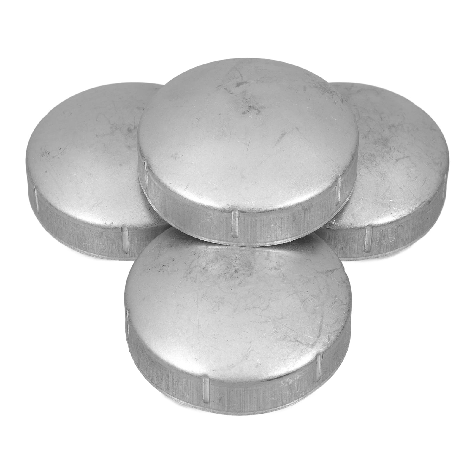 4 Pcs Baluster Cap Fence Rubber Cover for Metal Railings Post Finials ...