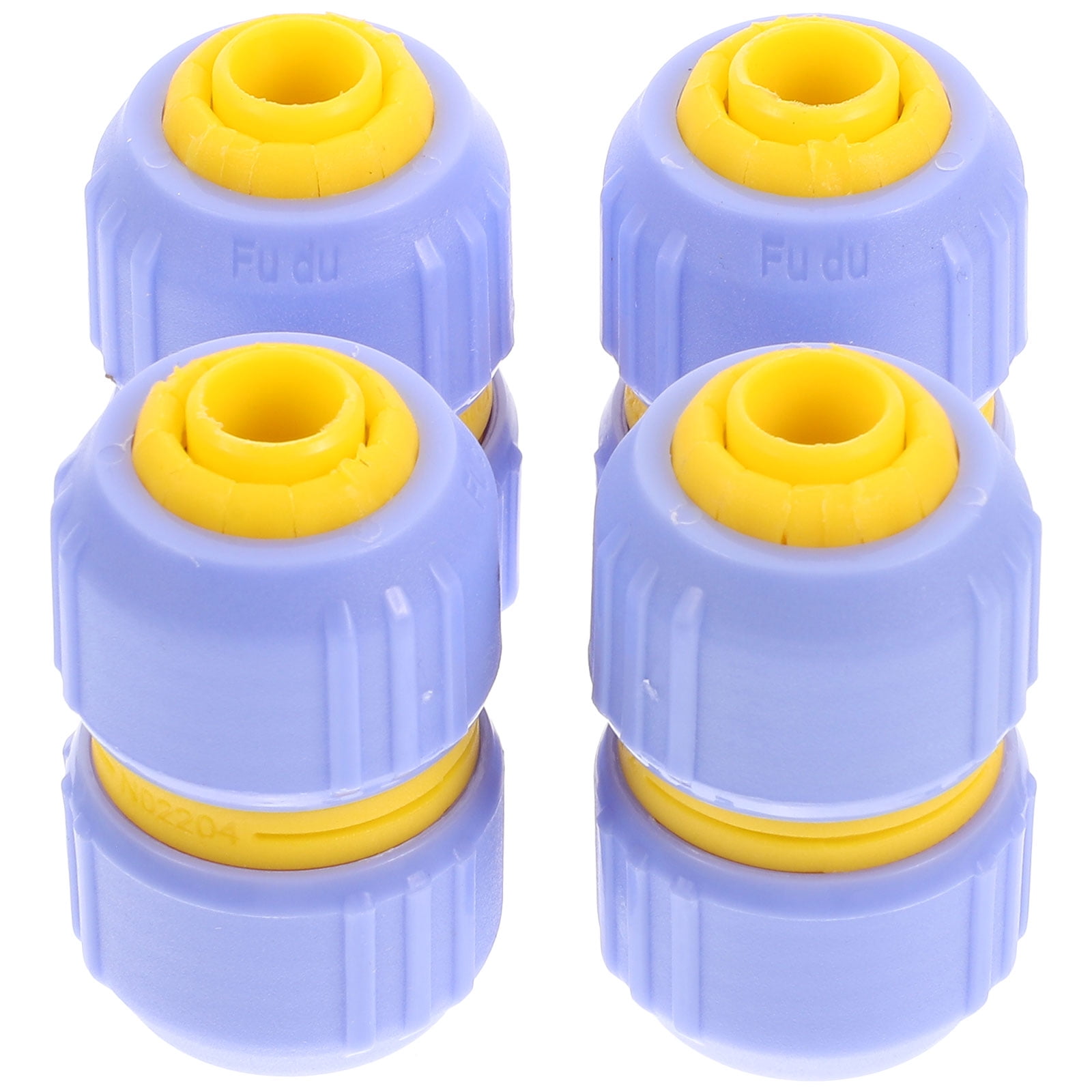 4 Pcs Barb Hose Fittings Garden Snap Connector Retractable Faucet ...