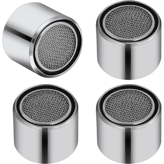 4 Pcs Bathroom Sink Filter Kitchen Faucet Aerator with Brass Shell ...