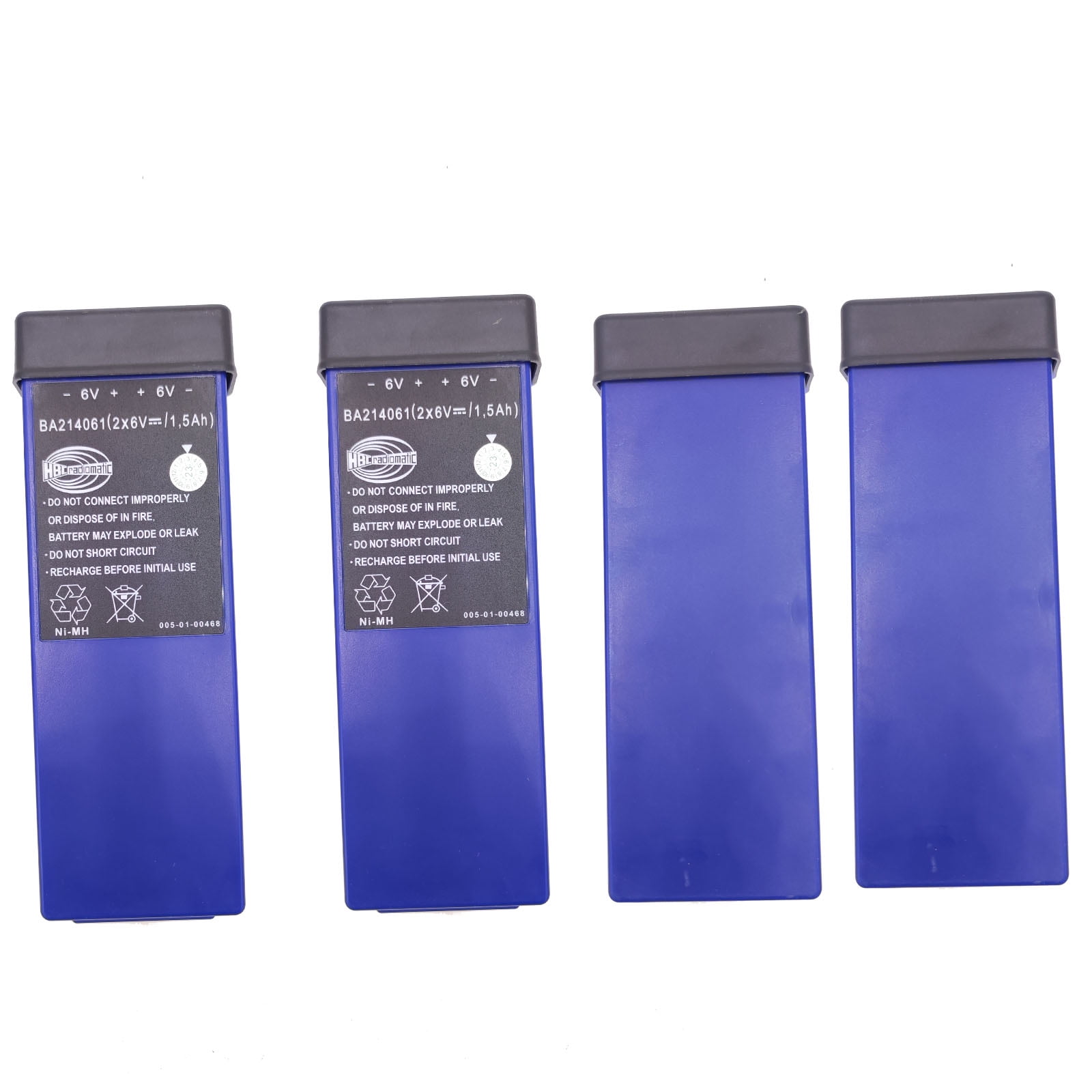 (4 Pcs Battery)BA214061 for HBC Remote Control Rechargeable Li-Battery ...