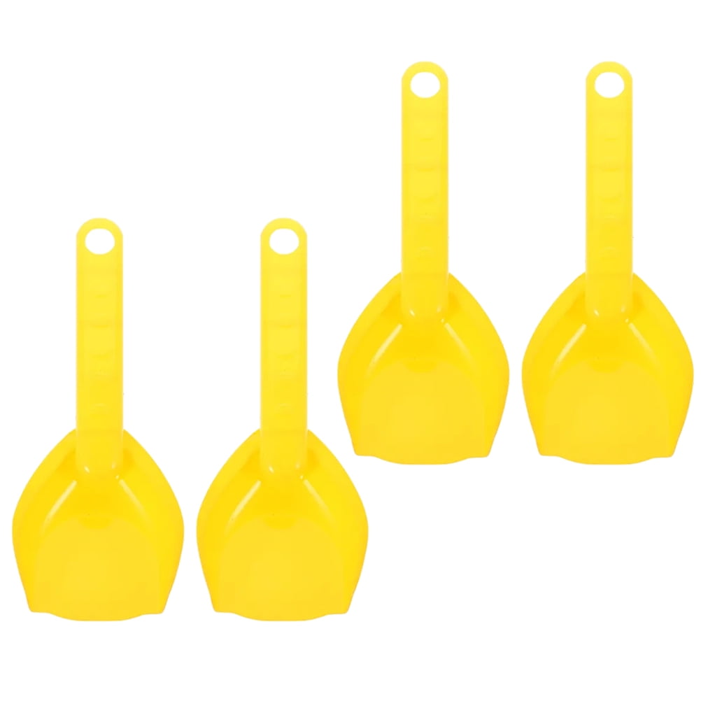 4 Pcs Beach Shovel Kids Toy Shovels Child 17X7.5CM Yellow - Walmart.com