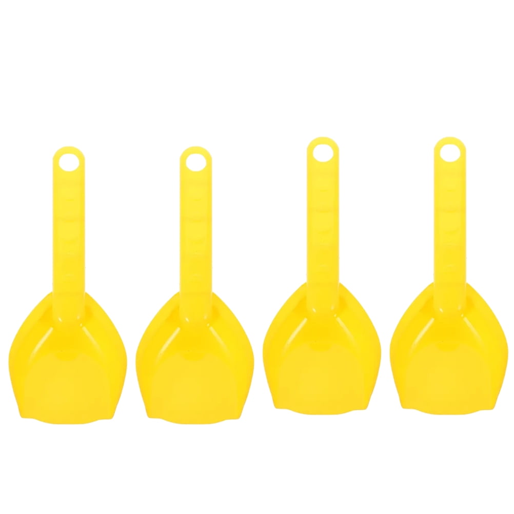4 Pcs Beach Shovel Sand Shovels Kids Toy Shovels Child 17X7.5CM Yellow ...