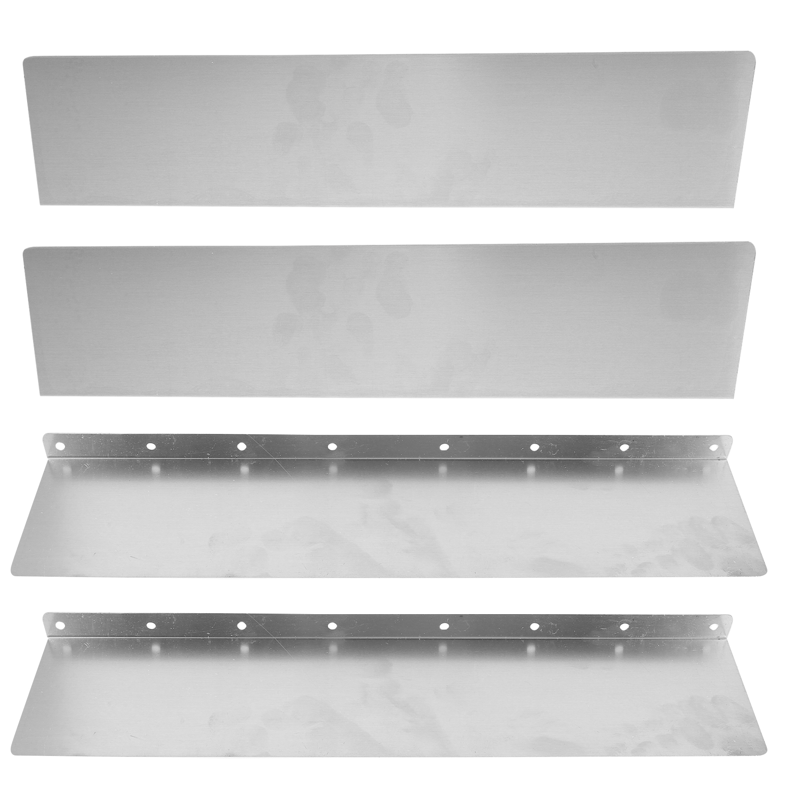 4 Pcs Beautyouu Rain Gully Splash Guard Gutter Diverter Roof Tiles Iron ...