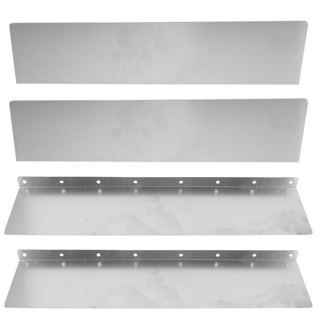 4 Pcs Beautyouu Rain Gully Splash Guard Gutter Diverter Roof Tiles Iron ...