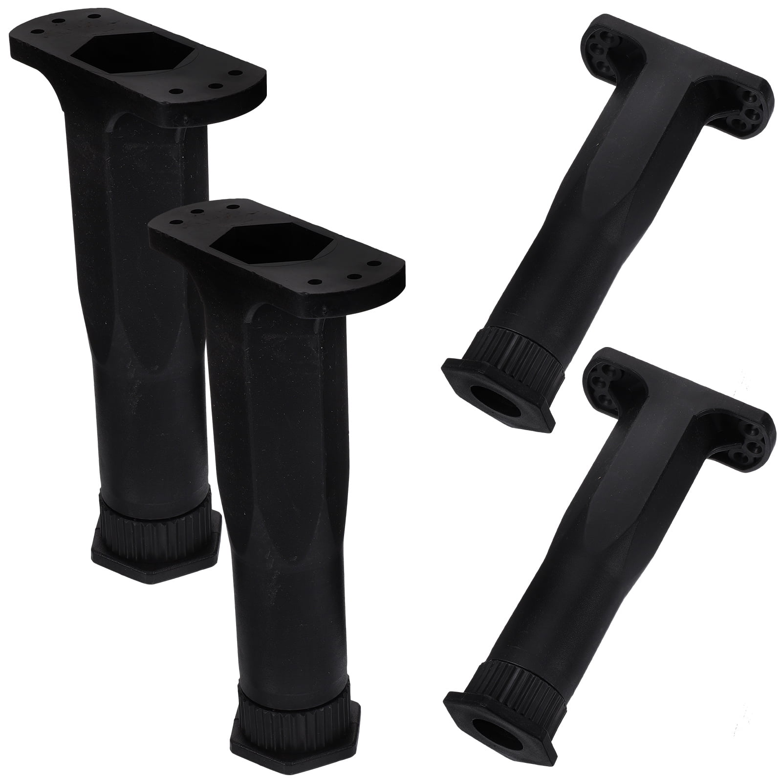 4 Pcs Bed Foot Support Rod Adjustable Replacement Legs Furniture Shelf ...