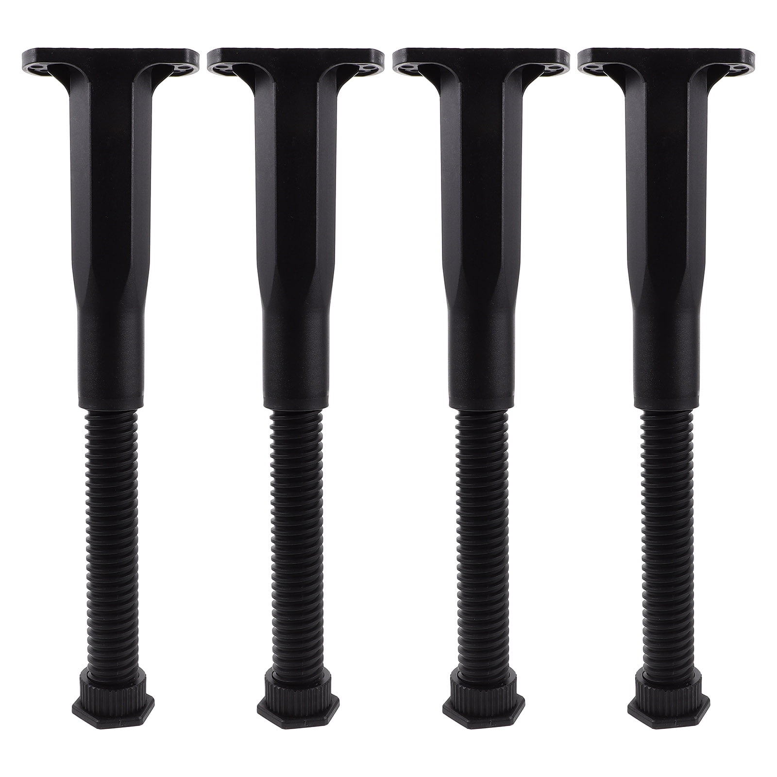 4 Pcs Bed Foot Support Rod Legs Replacement Adjustable Furniture Frame ...