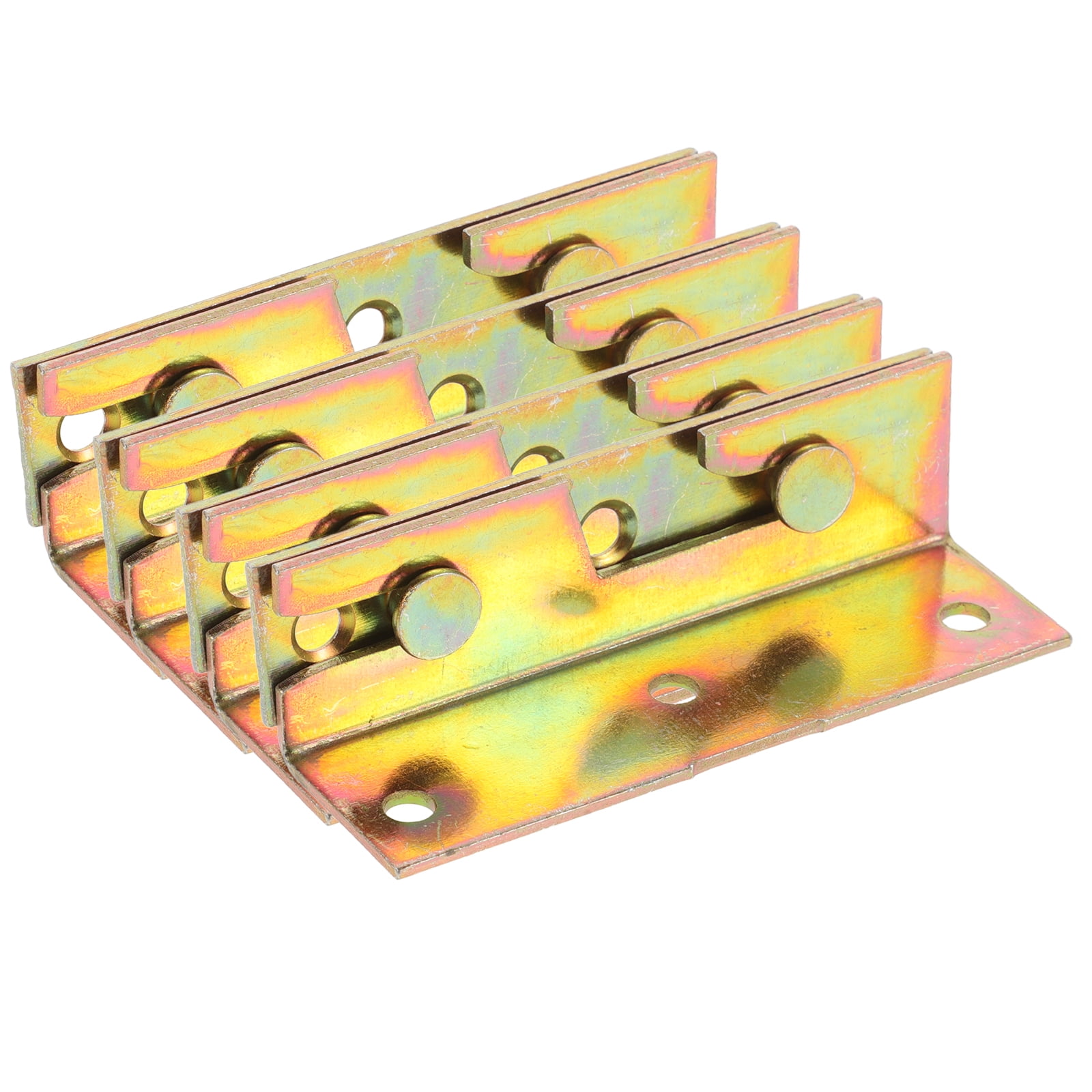 4 Pcs Bed Hinge Bed Replacement Parts Bed Frame Hardware Bed Headboard ...