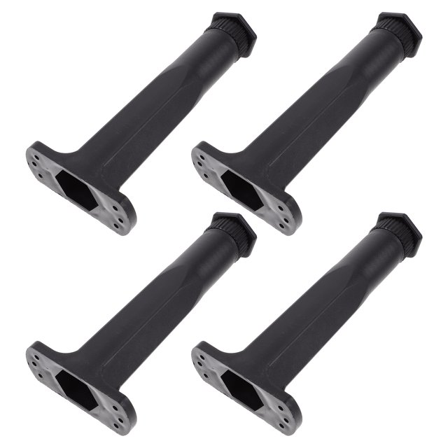 4 Pcs Bed Shelf Legs Replacement Foot Support Rod Adjustable Frame ...