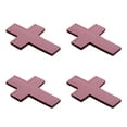 4 Pcs Bible Bookmarks Simple Page Marker PU1eatherBookmarks Crossed ...