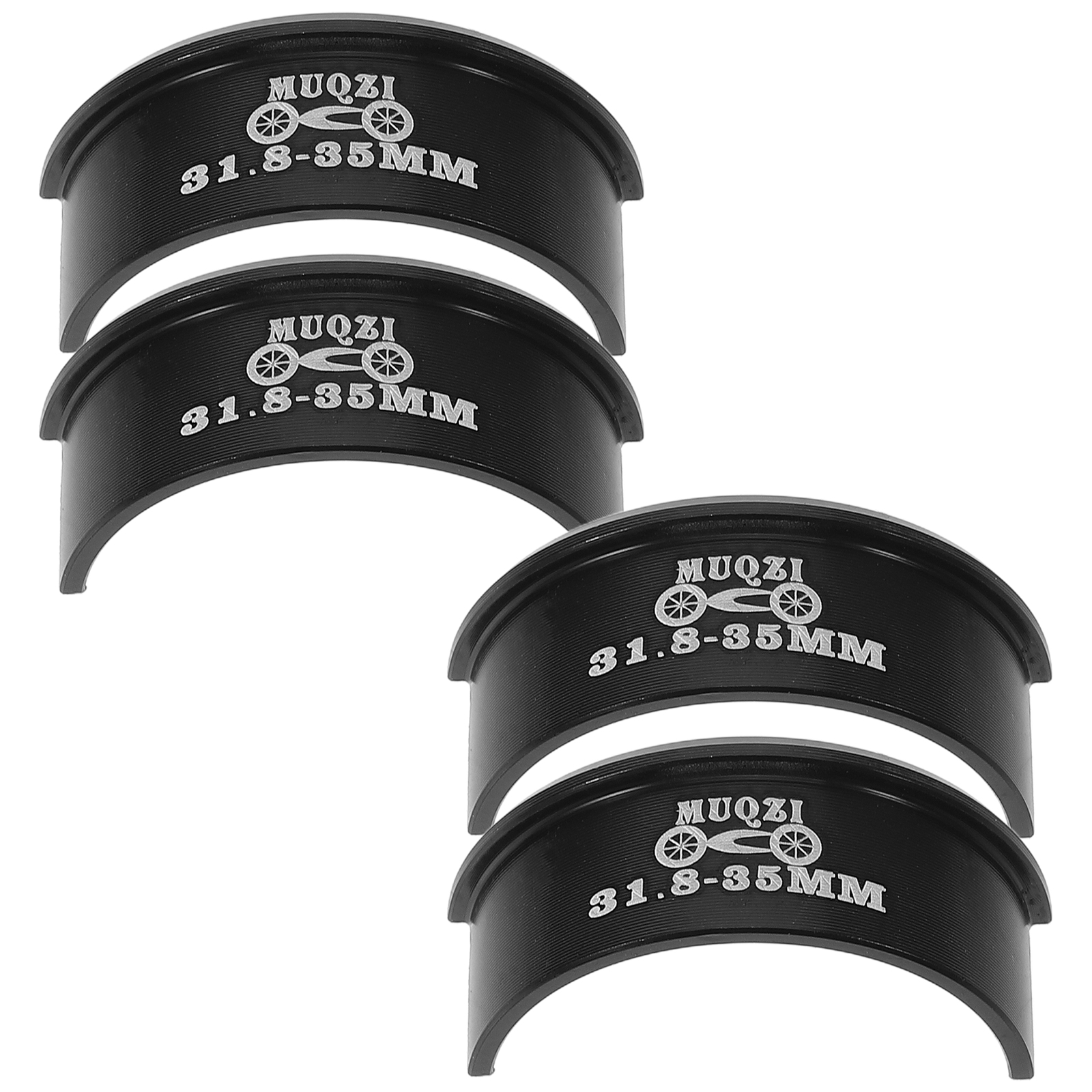 4 Pcs Bicycle Handlebar Adjustable Adapter Conversion Piece - Walmart.com