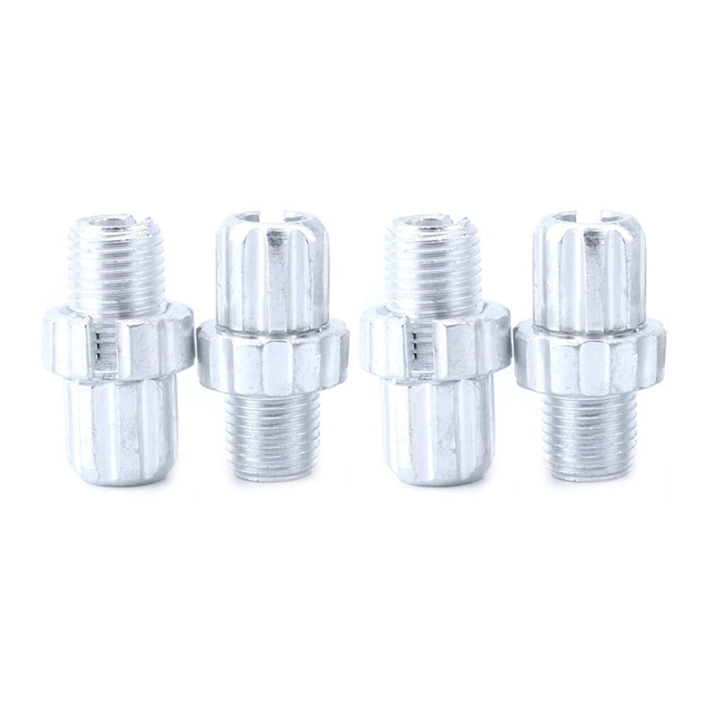 TABLZONE Bike Inline Adjusters Aluminium 4Pcs 1.02X0.59X0.59in Silver ...