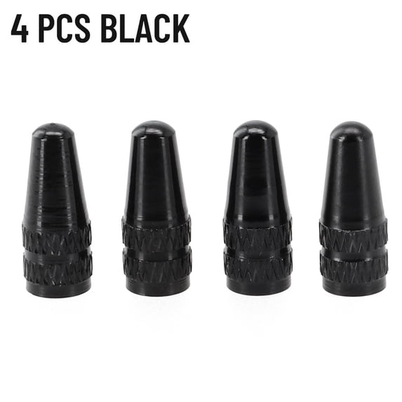 4 Pcs Bike Aluminum Bicycle Tire Valve Cap MTB Road Inner Tube Valve ...