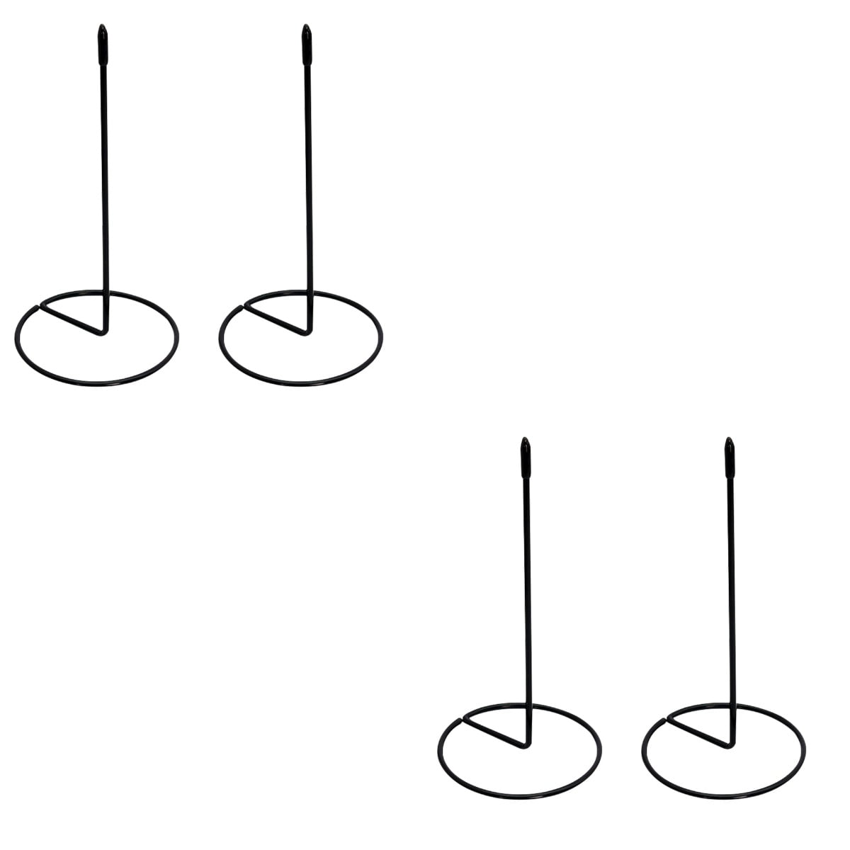 4 Pcs Bill Insert Receipt Holder Desk Paper Clamps Sheet Spike Office ...