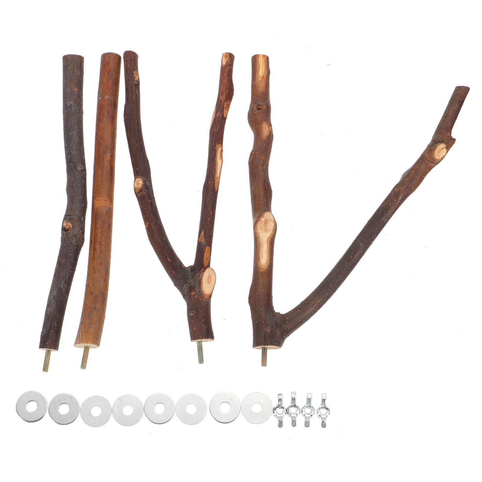 FELTECHELECTR Bird Sticks For Cage Composite Material Pet Birds ...