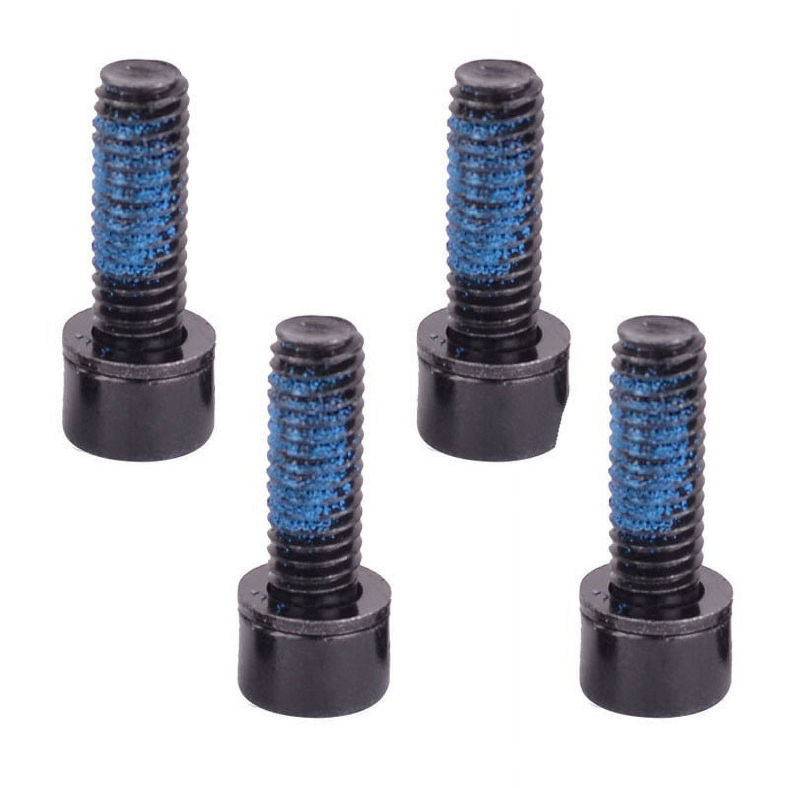 4 PCS Black M6*18MM Bike Disc Brake Mount Adapter Brake Caliper Fix ...