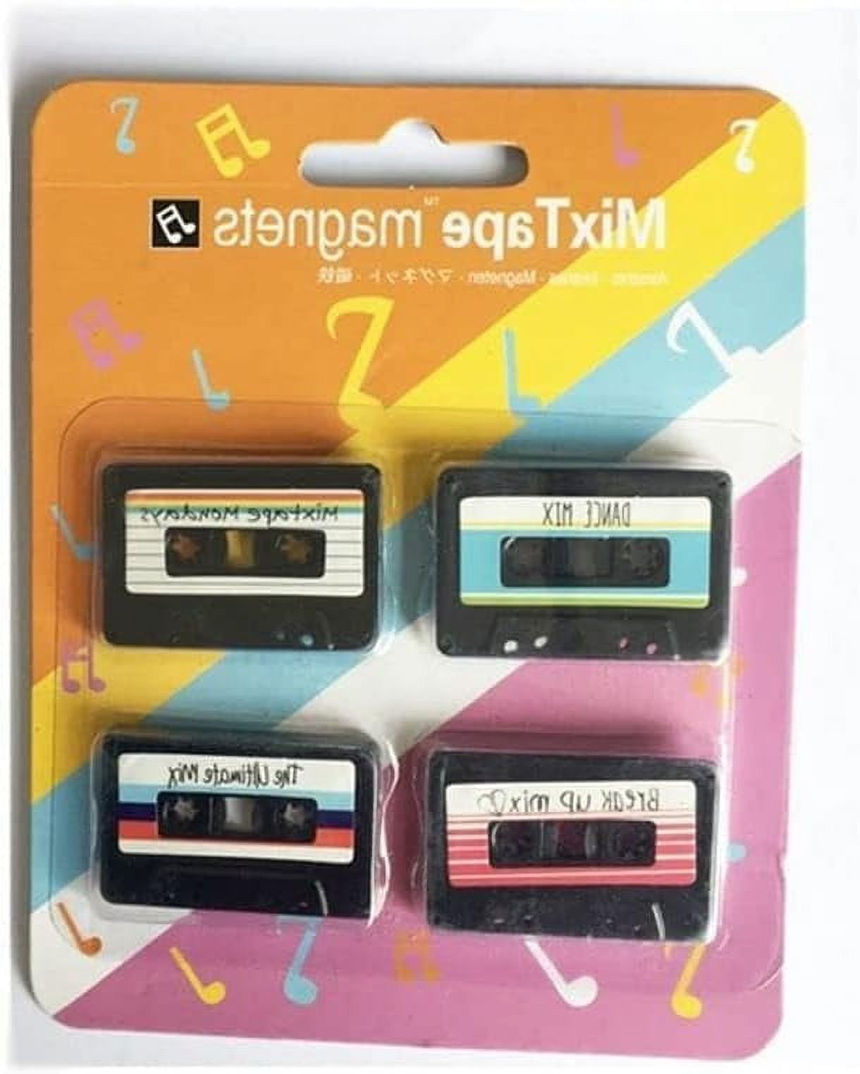 4 Pcs Black Vinyl Record Fridge Magnet Music Refrigerator Magnets ...