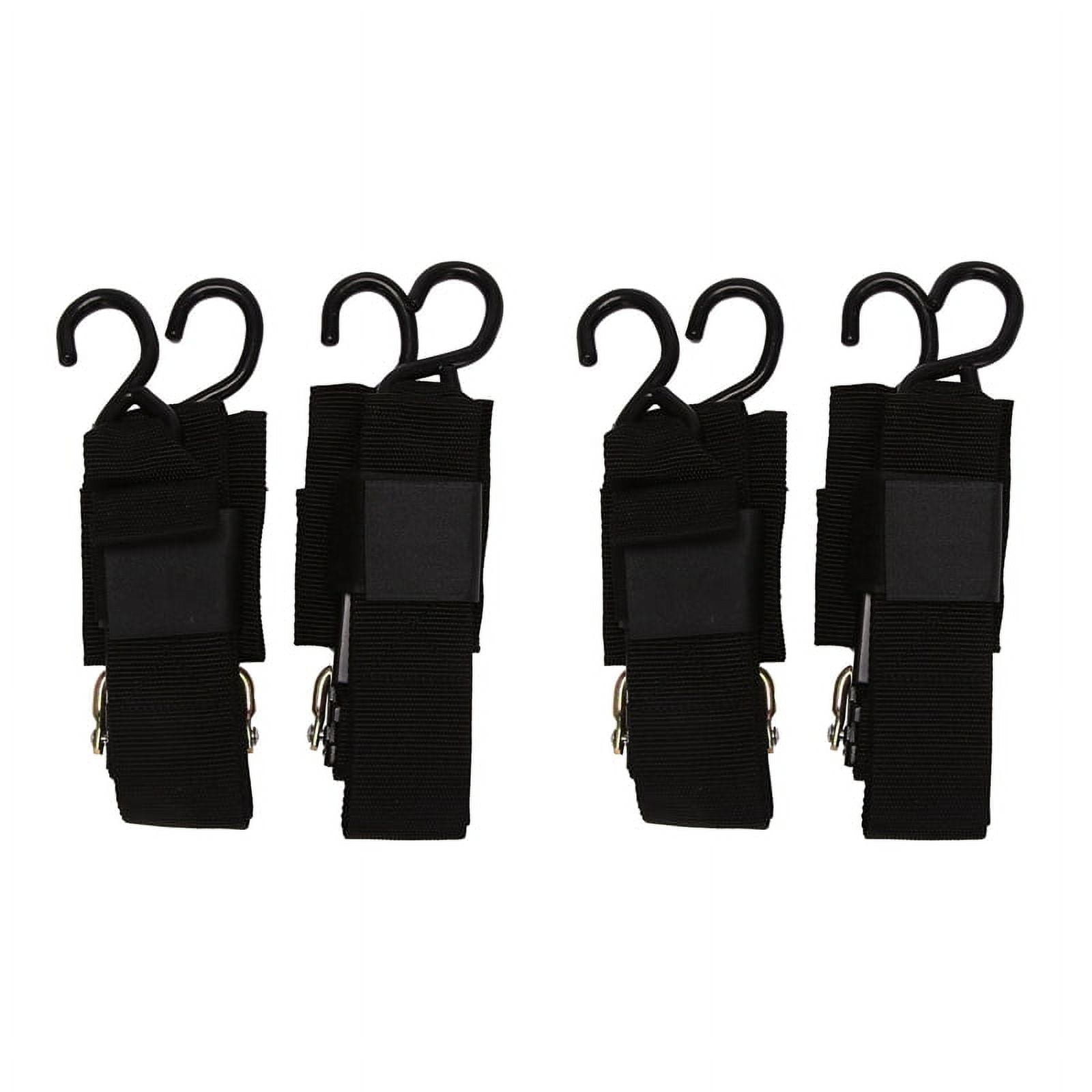 4 Pcs Boat Transom Tie Down Straps to Trailer Buckle Strap for Marine ...