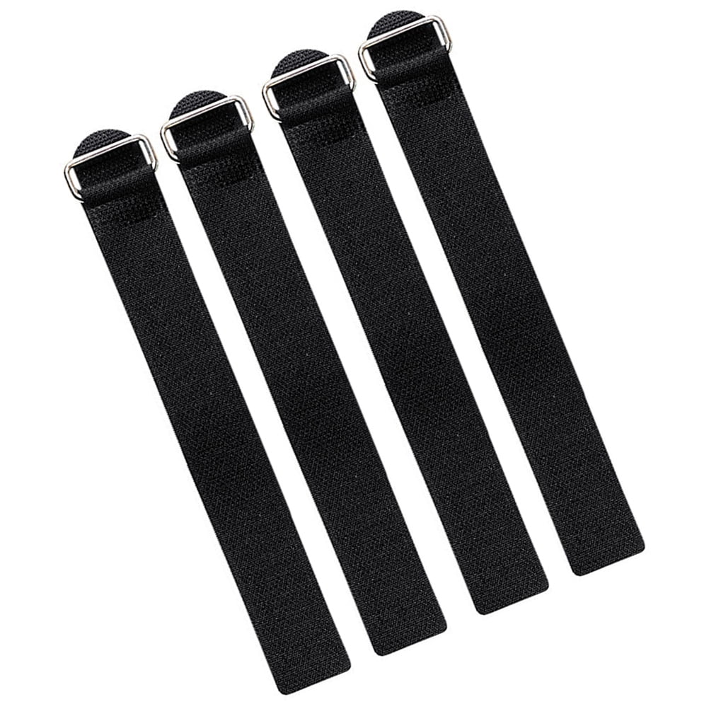 4 Pcs Boots Shoe Clips Elastic Shoelaces Strap Metal Splint Man ...