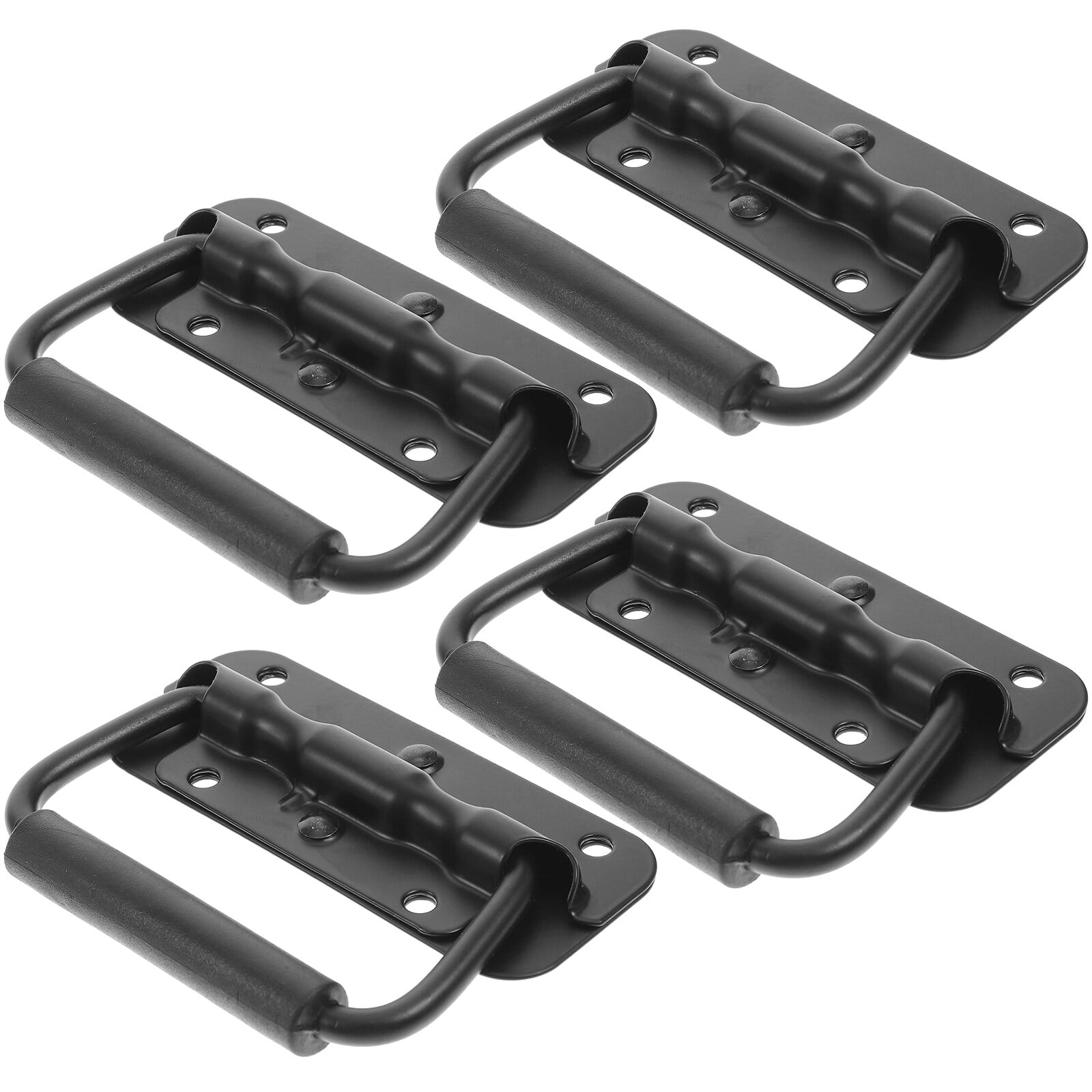 4 Pcs Box Handles Velvet Spring Handle Tool Box Handle 10.00X7.20X1 ...