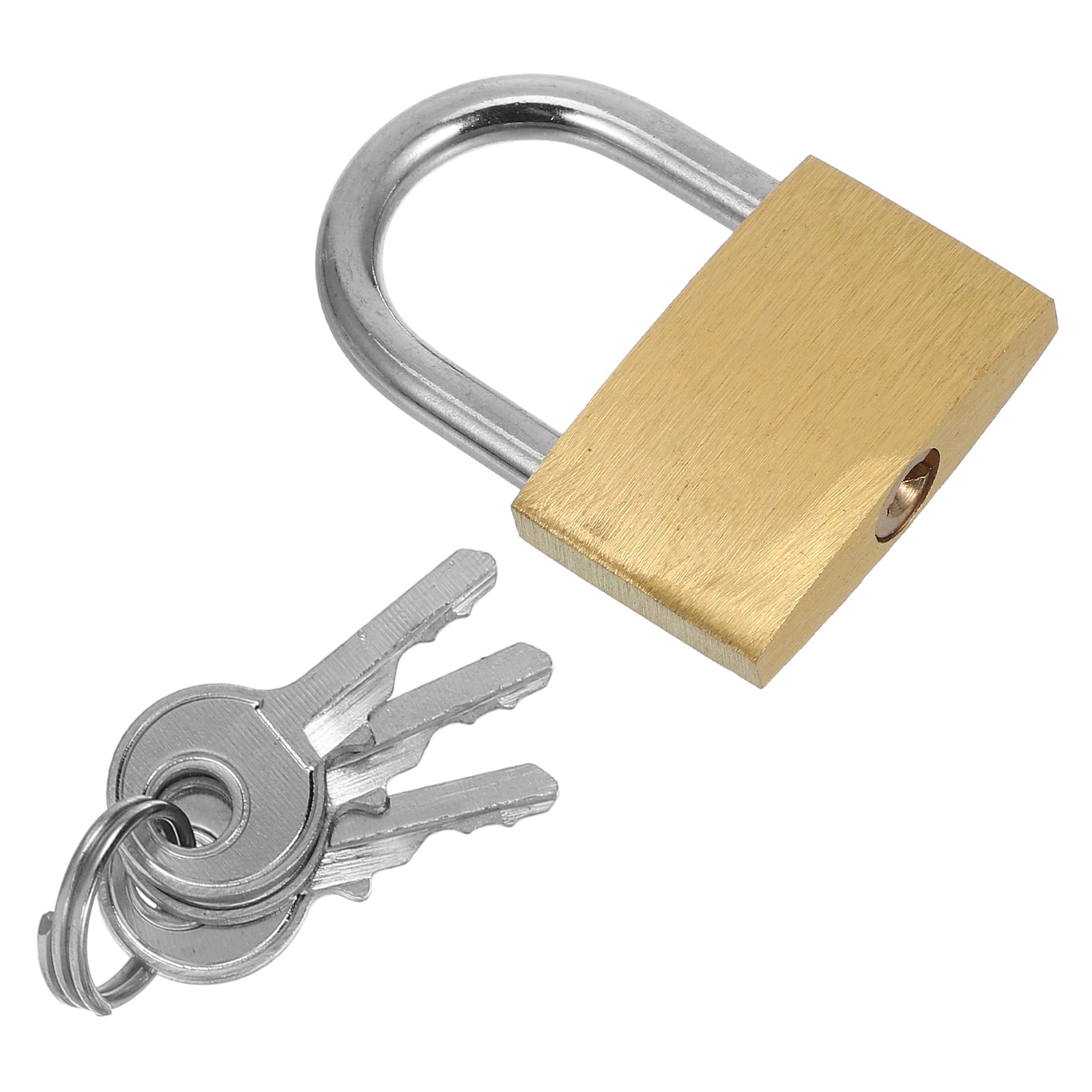 unbranded 4pcs Brass Padlocks Multi-Purpose Padlocks for Cabinets ...