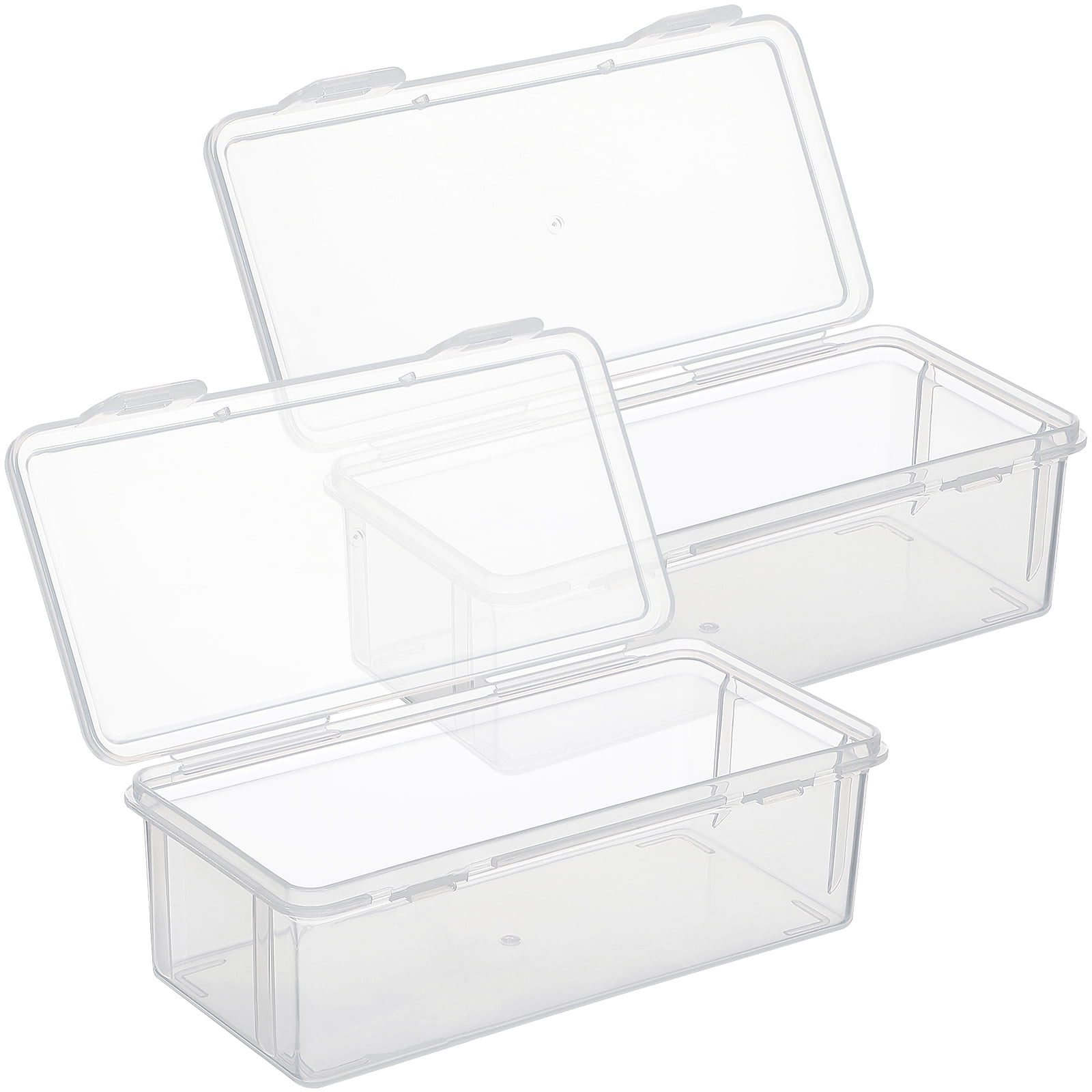4 Pcs Bread Storage Box Refrigerator Breadbox Holder Seal Pp - Walmart.com