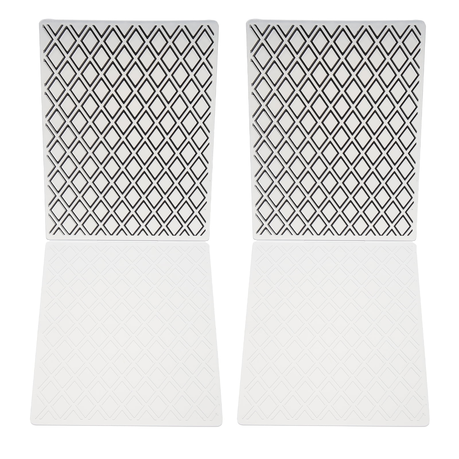 4 Pcs Bump Embossing Die Decor Embossing Folders Plastic Embossing ...