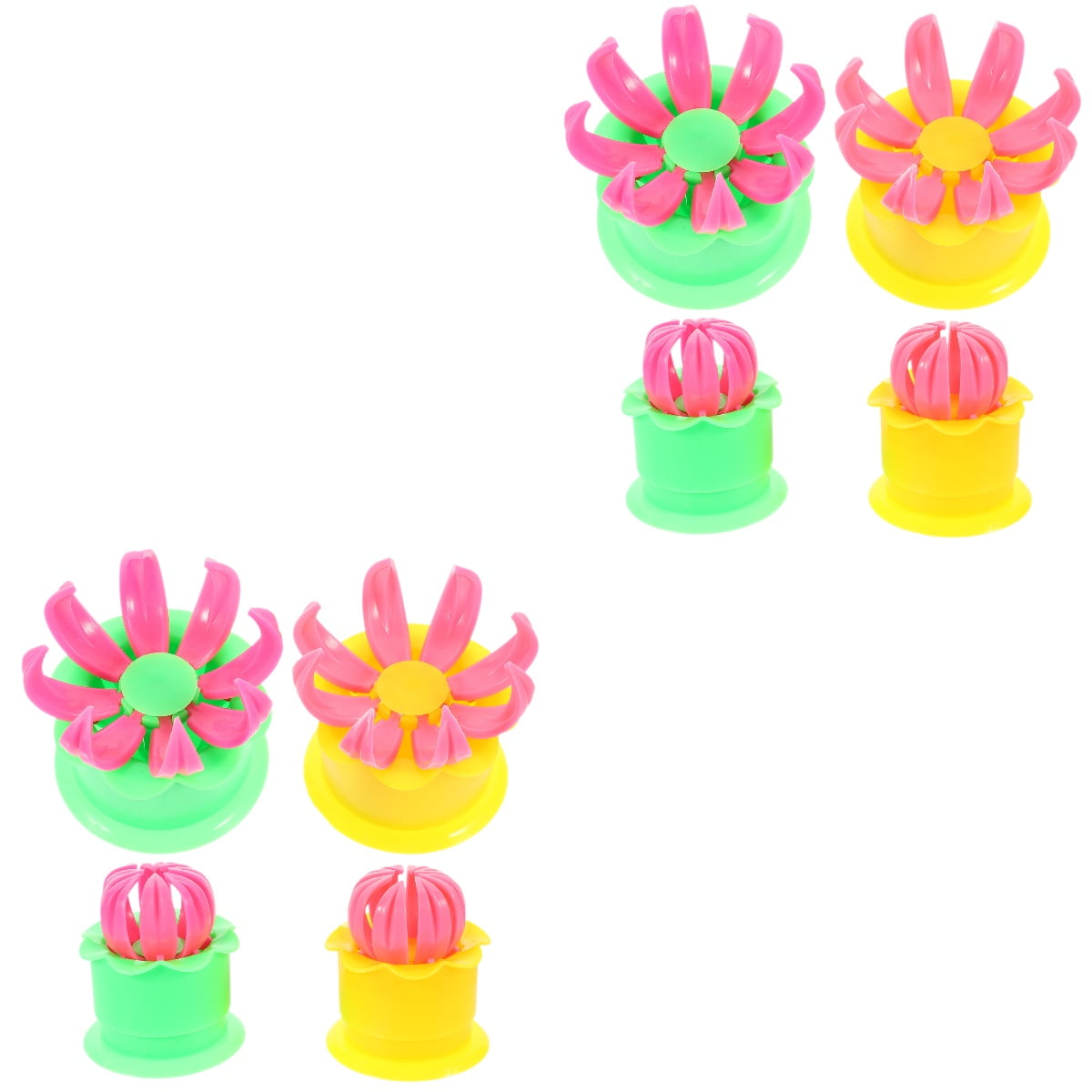 4 Pcs Bun Mold Tool Stuffed Steam Maker Pie Dumpling Stem Molds Kitchen ...