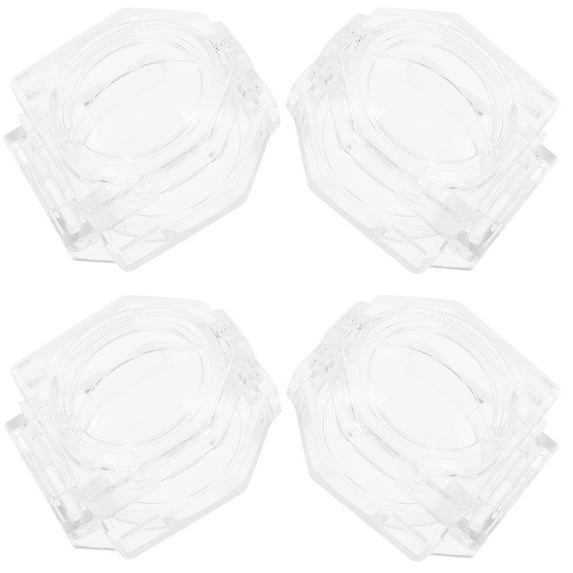 NIAIZEK Emergency Stop Button Cover Simple Design 4 Pieces Safety ...