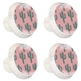 4 Pcs Cactus Knobs for Kitchen Cabinet Cupboard Dresser Bookcase Drawer ...