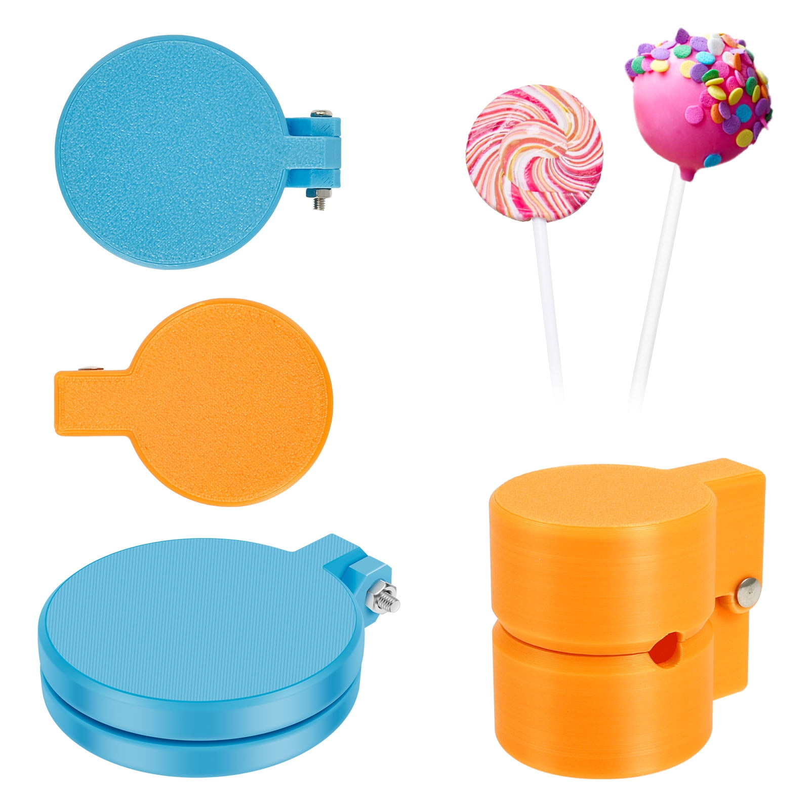 4 Pcs Cake Pop Mold Shapes Press Set Reusable Practical Baking Tools ...