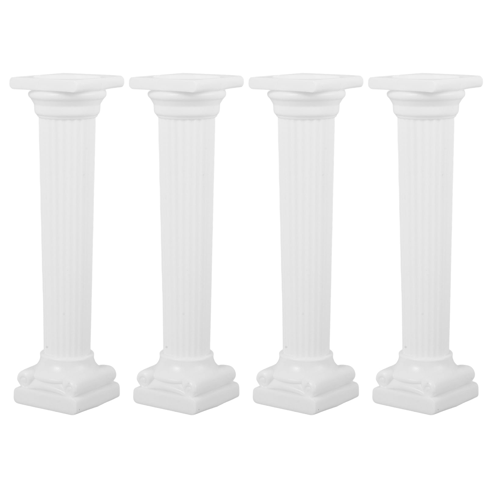 4 Pcs Cake Stand Mini Cake Pillar Roman Column Cake Dowels for Tiered ...
