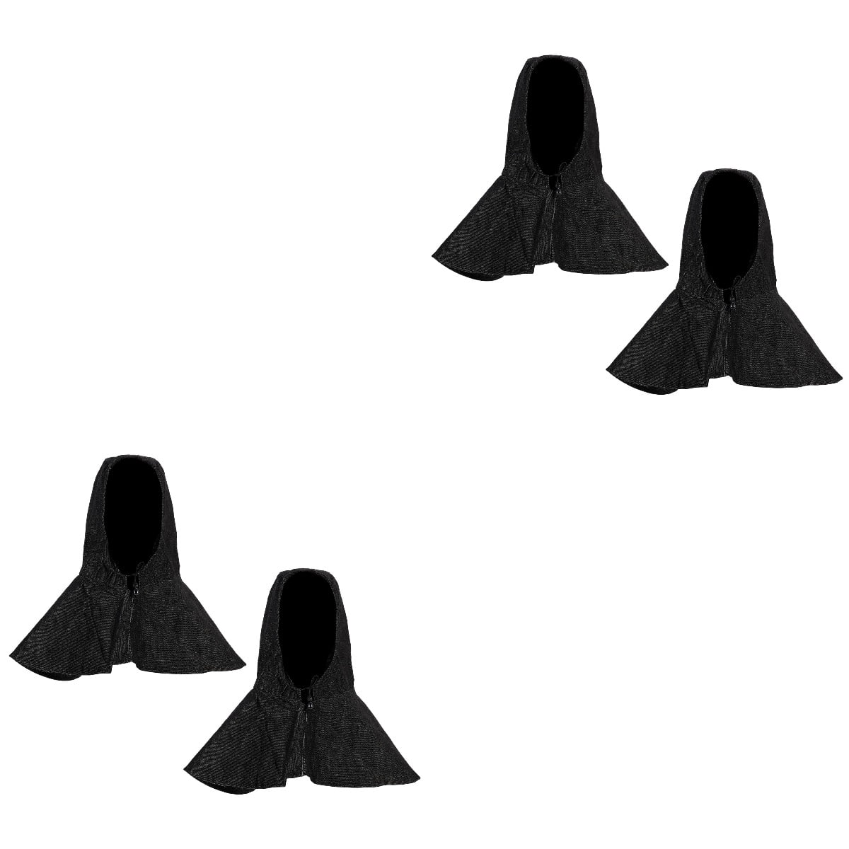 4 Pcs Cape Hat Hats Shawl Dust-proof Caps with Work Hood Windproof Neck ...